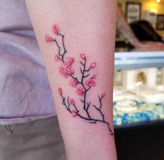 Kersenbloesem tattoo: betekenis en 25x tattoo-inspiratie