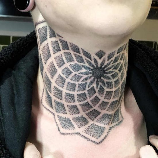 Nek tattoos: 150x tattoo-inspiratie