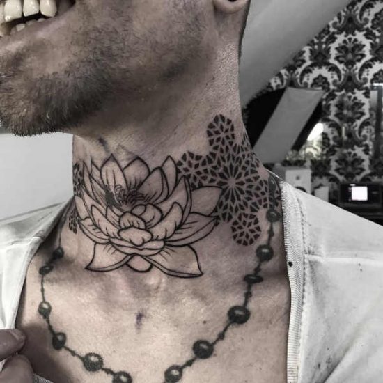 Nek tattoos: 150x tattoo-inspiratie